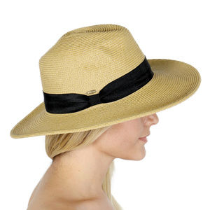 Accessories | Simple Band Panama Hat | Poshmark